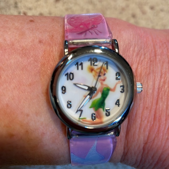 Disney | Accessories | Disney Tinkerbell Watch In Perfect Condition ...